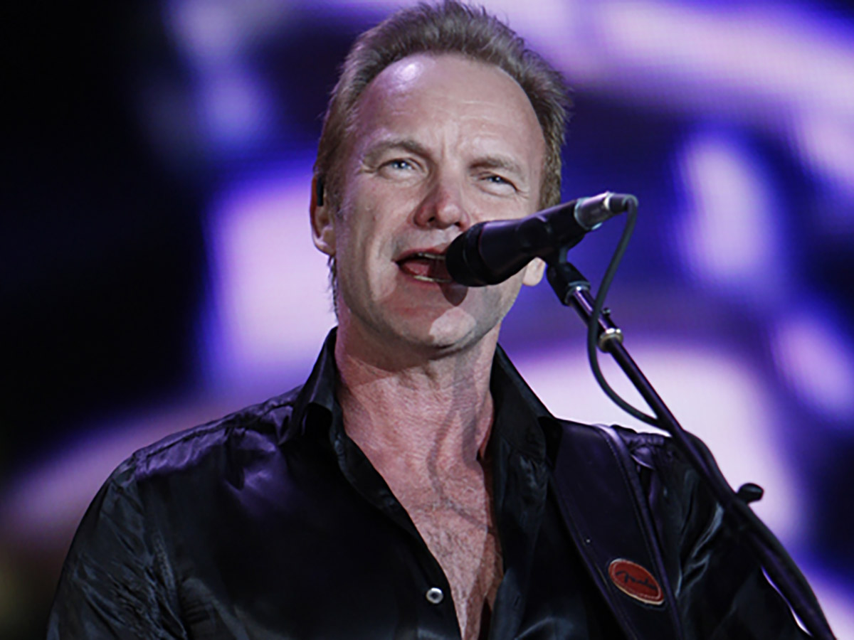 Sting to perform at the Etihad Arena in Abu Dhabi