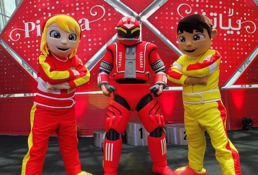 Welcome the New Characters at Ferrari World Abu Dhabi