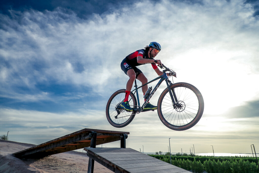 The First Ever Hero Abu Dhabi Mountain Bike Race