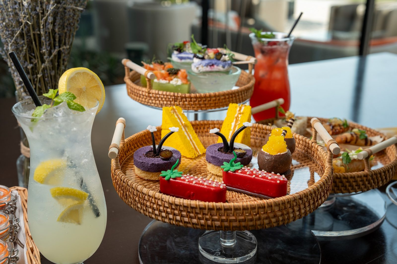 Indulge in a summer picnic afternoon tea at Marriott Hotel Al Forsan